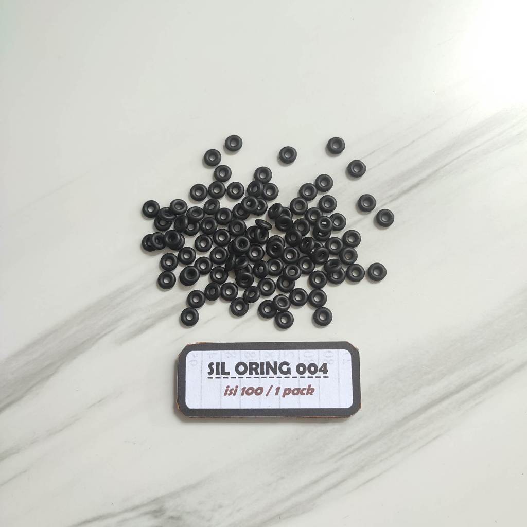 Jual Sil O Ring 004 Isi 100 Pcs / 004 / NBR70 / Sil Oring 100 Pcs / 1 Pack | Shopee Indonesia