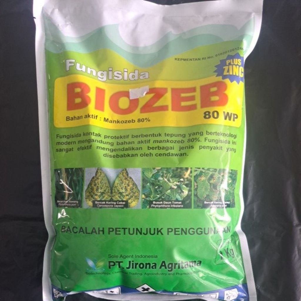 Jual FUNGISIDA BIOZEB 80WP 1KG | Shopee Indonesia