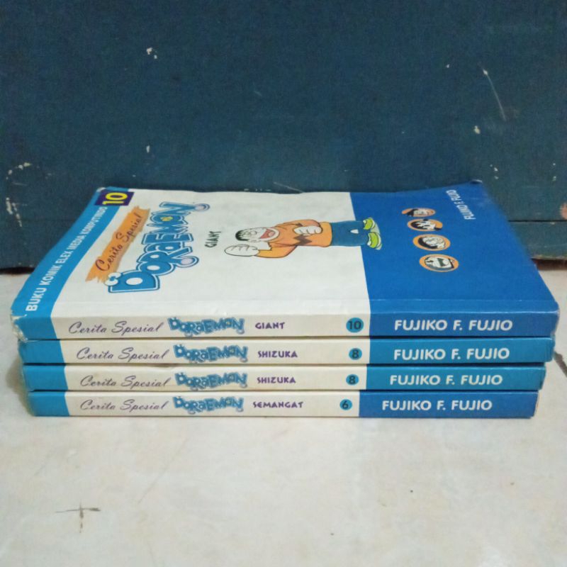 Jual Sepaket Komik Cerita Spesial Doraemon Semangat by Fujiko F. Fujio | Shopee Indonesia