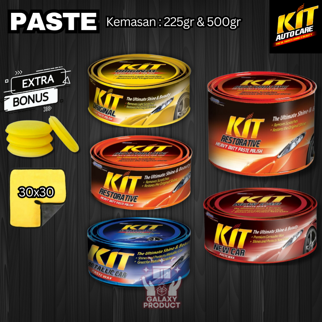 Jual KIT PASTE Original, Restorative, Metallic, New Car - Perawatan Cat ...