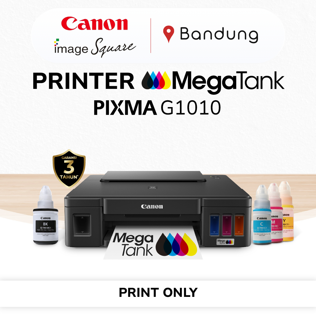 Jual Printer CANON G1010 Print Only - Original & Garansi Resmi - Printer MegaTank Pengganti ...