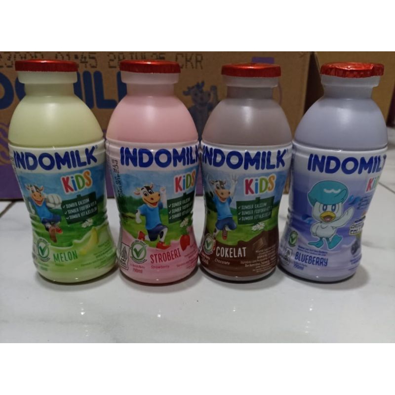 Jual susu indomilk botol 190ml | Shopee Indonesia