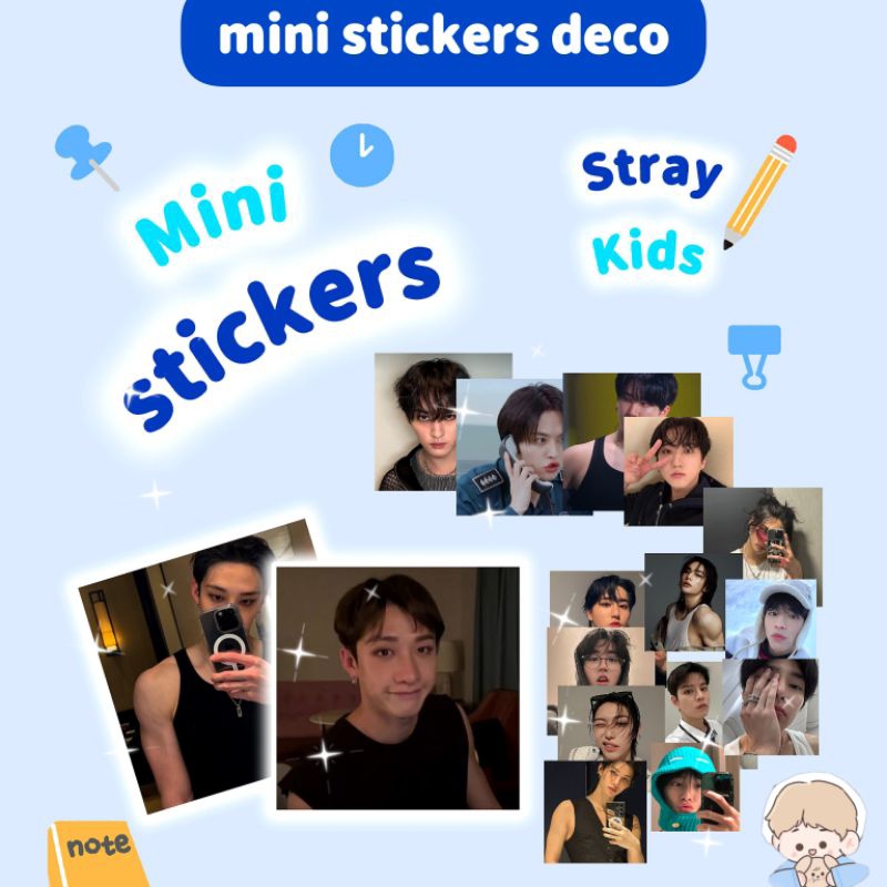 Jual STICKER STIKER GLOSSY STRAY KIDS STRAYKIDS SKZ KPOP KOTAK MEMBER ...