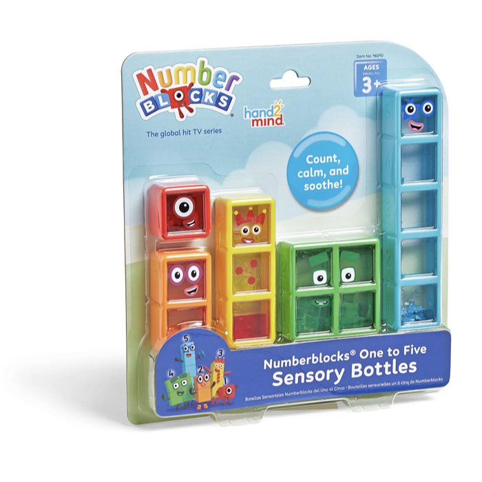 Jual Hand2Mind Numberblocks One to Five Sensory Bottles Mainan Sensorik ...