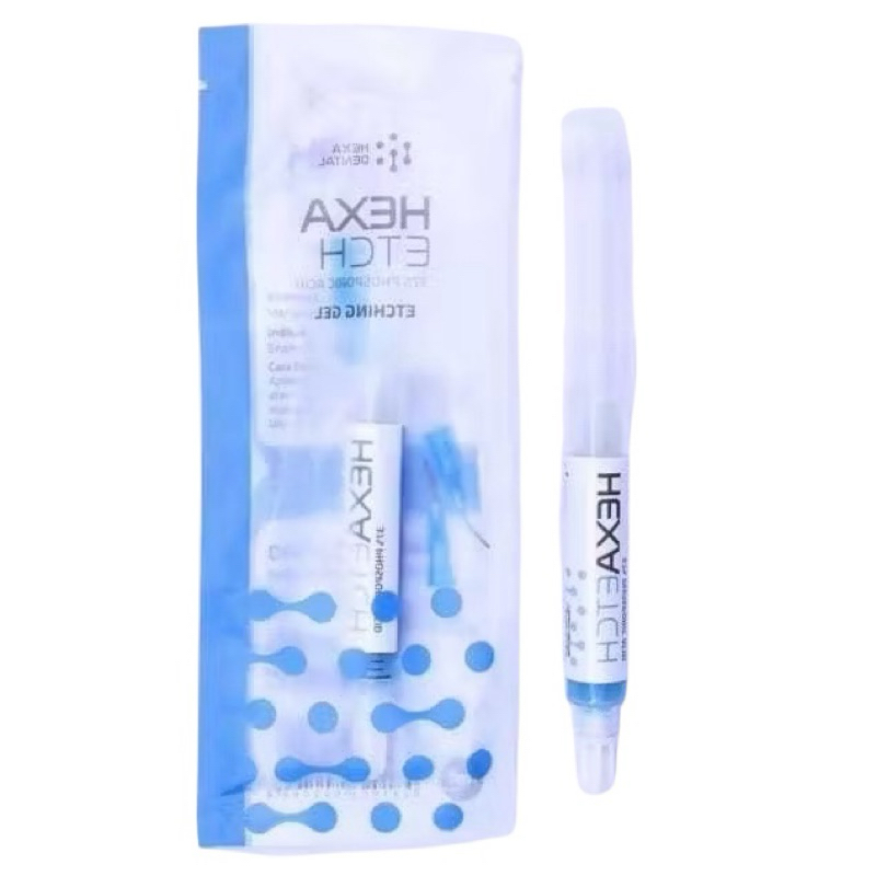 Jual Etsa etching gel Hexa Etch dental gigi 10ml | Hexaetch | Etchant | Shopee Indonesia