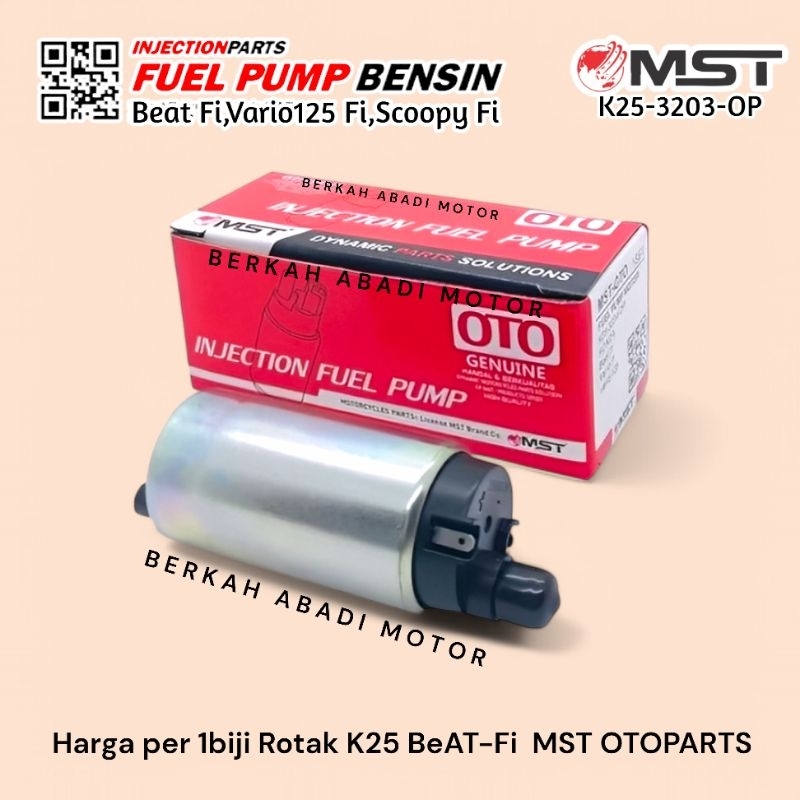 Jual Rotak Fuelpump BeAT Vario 110 125 Fi Scoopy MST OTOPARTS | Rotax ...