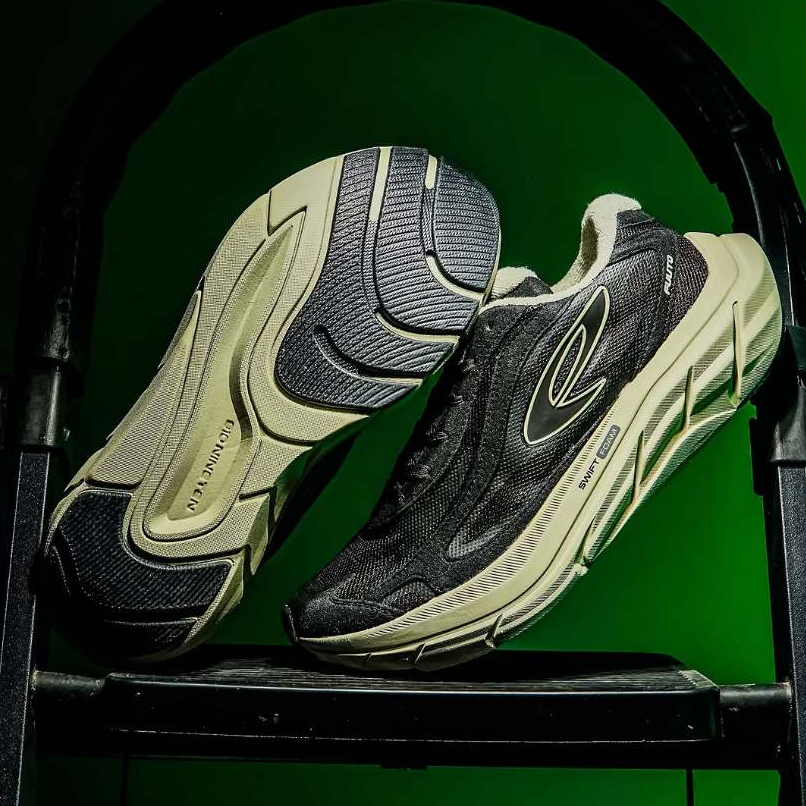 Jual Sepatu Running 910 Nineten Fuuto Heritage - Hitam Beige ...