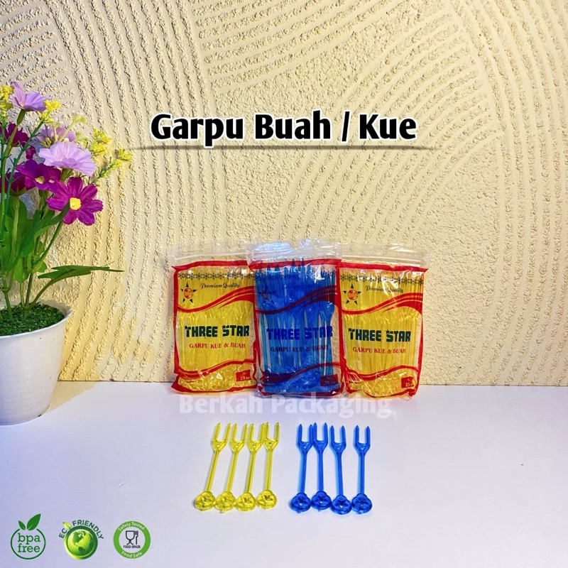 Jual (25pcs) Garpu Kue | Garpu Buah | Garpu tart mini | Shopee Indonesia