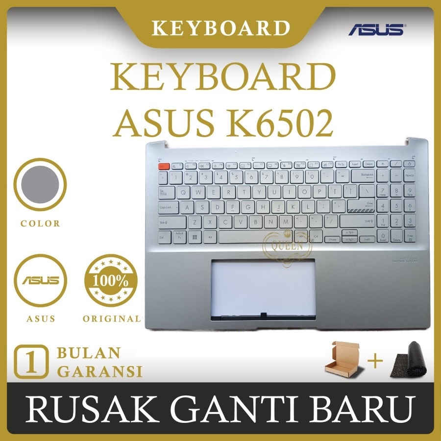 Jual KEYBOARD FRAME LAPTOP ASUS VIVOBOOK 15 OLED K6502 K6502ZC K6502ZE ...