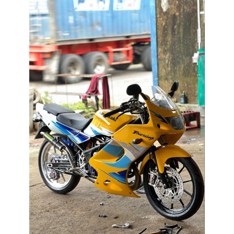 Jual Sticker striping Kawasaki Ninja RR old transparan maxdecal (bisa ...