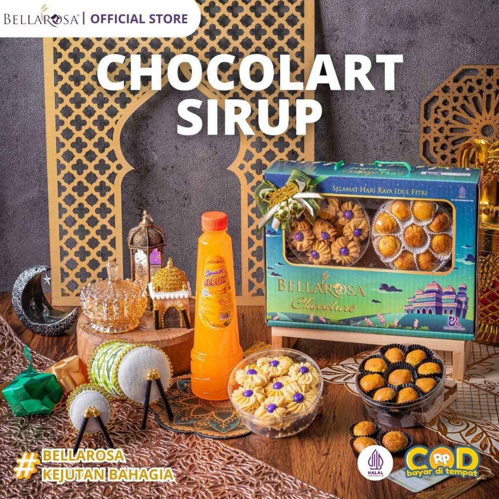 Jual [FYC] BELLAROSA Chocolart Sirup Paket Hadiah Hampers Lebaran ...