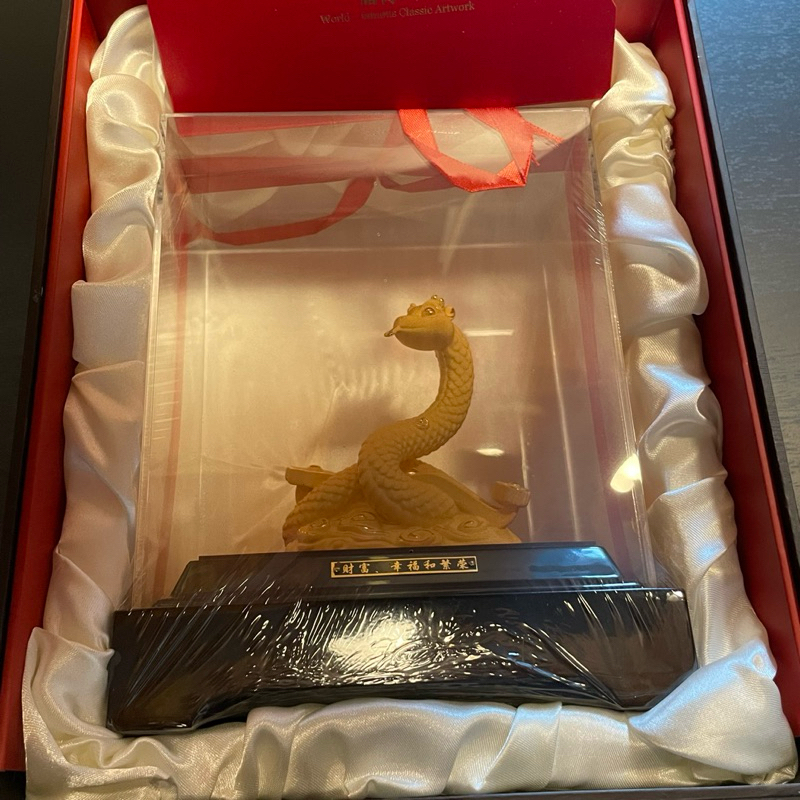 Jual GIFT HAMPERS SOUVENIR IMLEK 2025 PAJANGAN PATUNG SHIO ULAR SNAKE ...