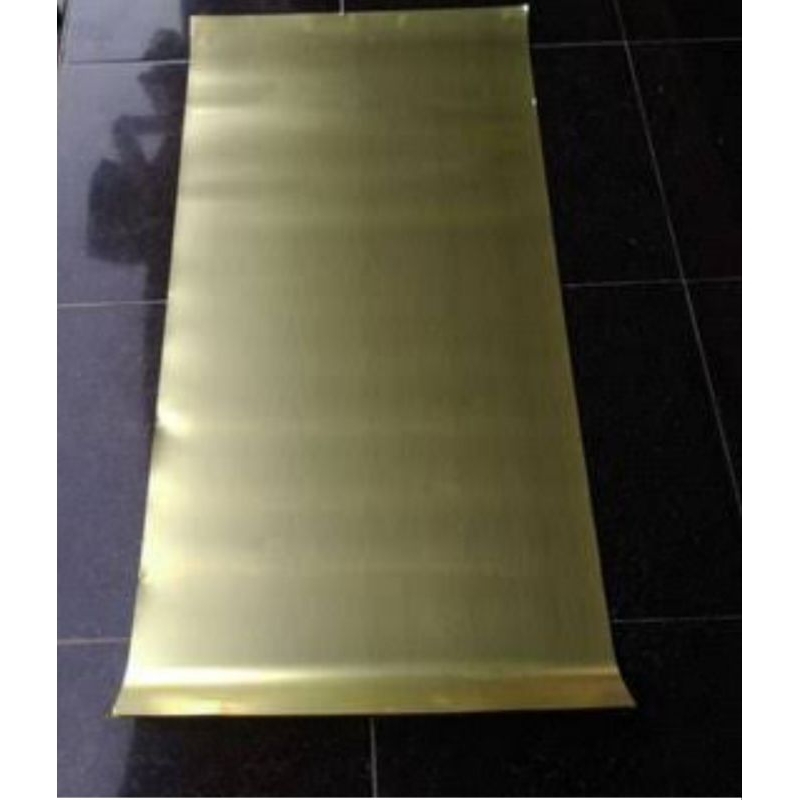 Jual Plat kuningan asli 0,5mm x 360mm x 100mm | Shopee Indonesia