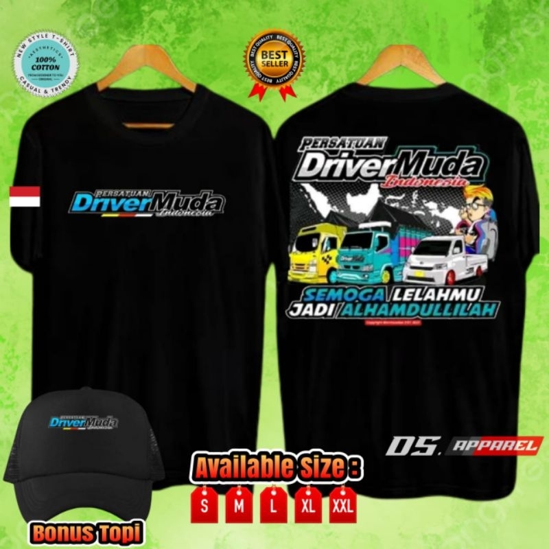 Jual KAOS DISTRO PERSATUAN DRIVER MUDA INDONESIA SEMOGA LELAH MU JADI ...