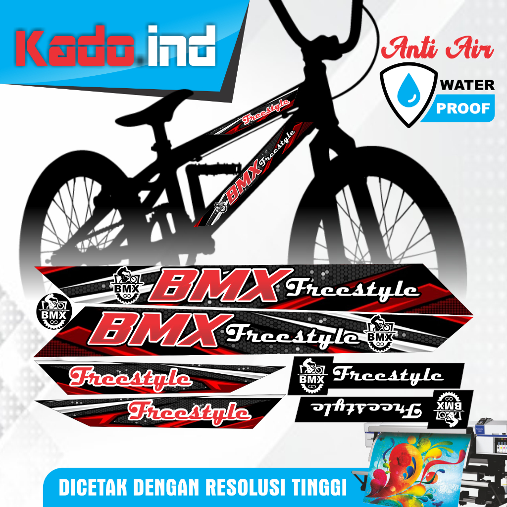 Jual STIKER BMX/ STRIPING SEPEDAH ALL NEW MOTIF BMX | Shopee Indonesia