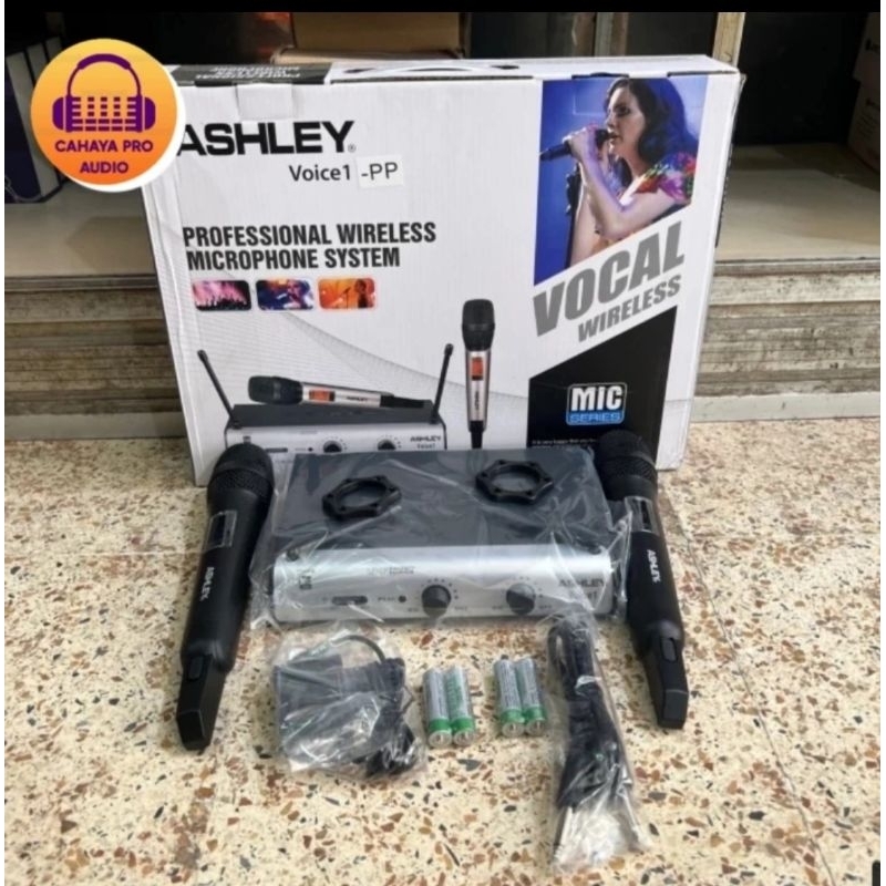 Jual Mic Wireless Ashley Voice 1 | Shopee Indonesia