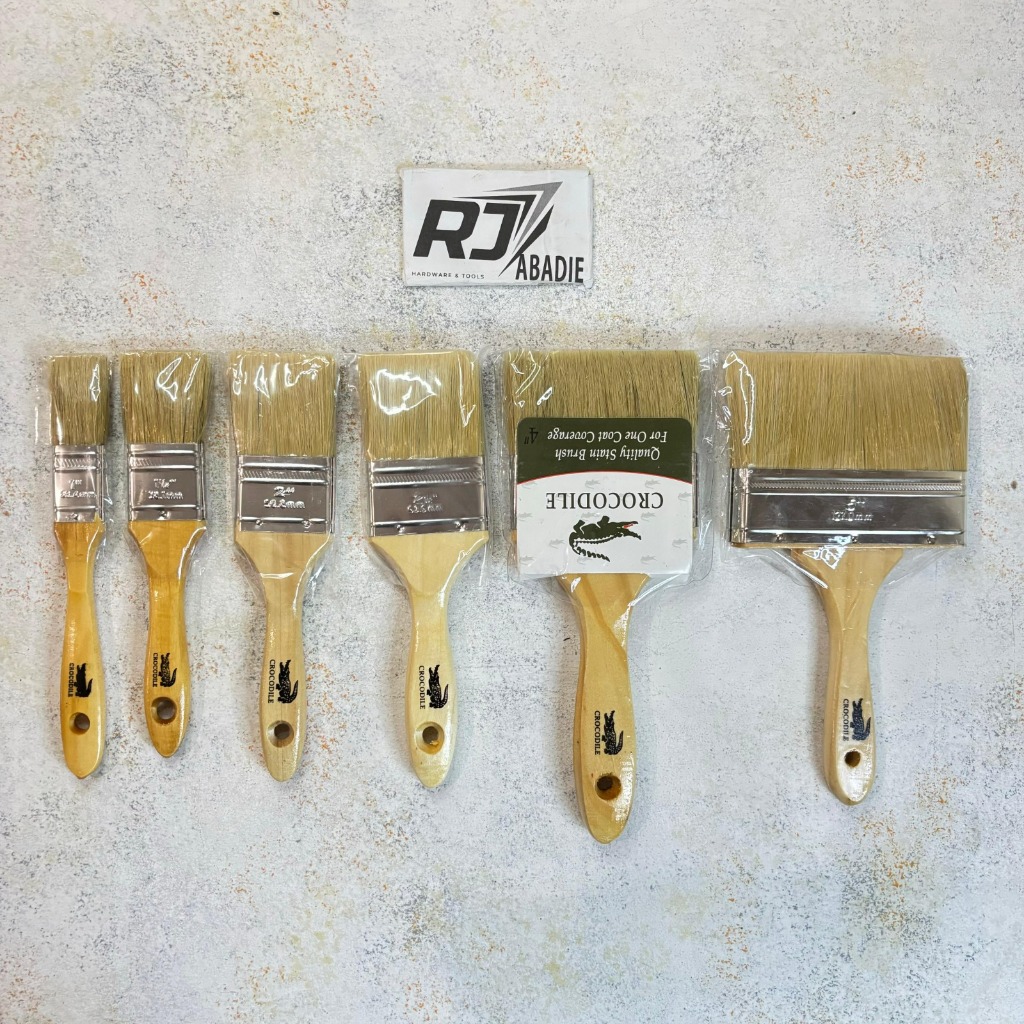 Jual Kuas Cat Minyak Tembok Bulu Super Tebal Cap Buaya Crocodile Uk ...