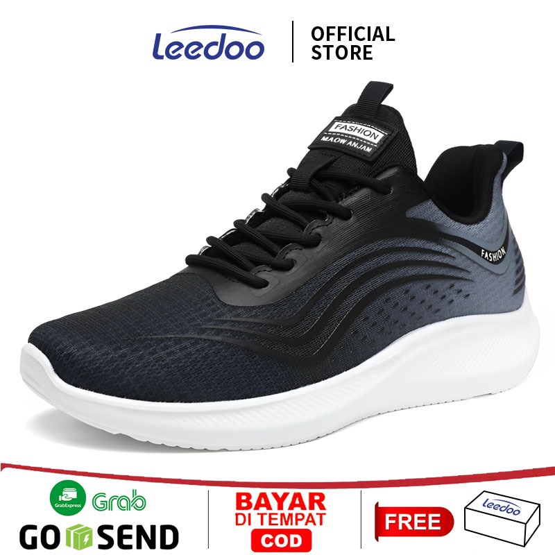 Jual Leedoo Sepatu Sneakers Pria Sepatu Lari Casual Sneakers Jogging Kekinian Sepatu Kerja ...