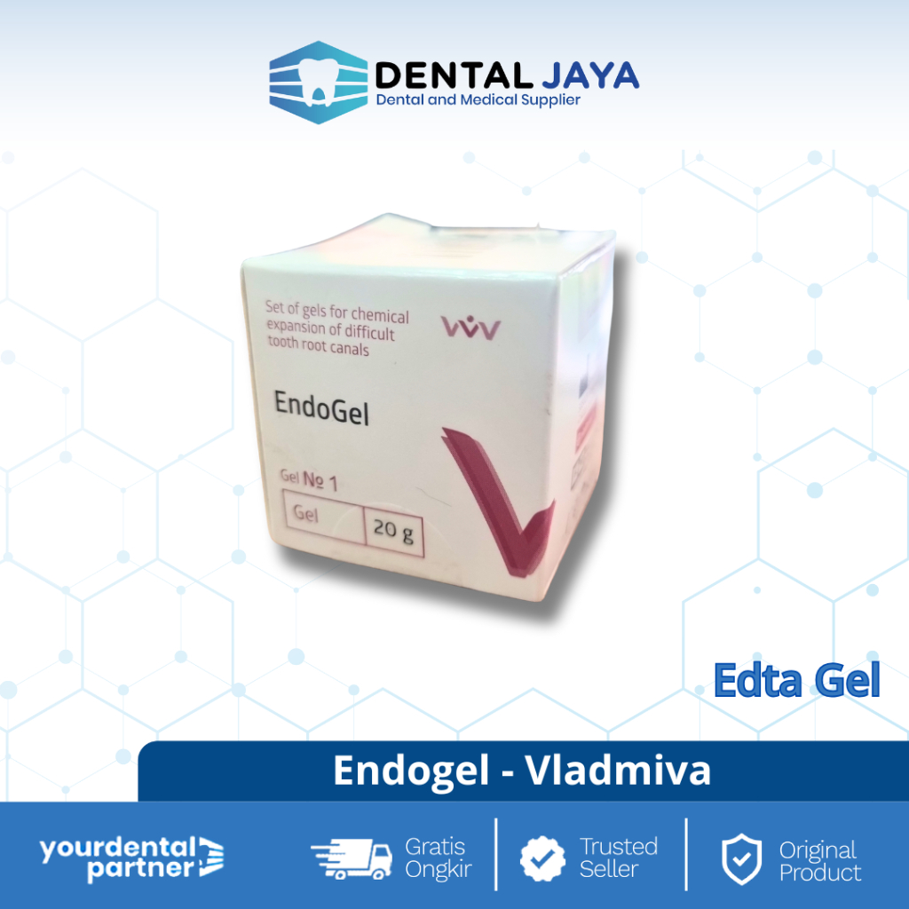 Jual Vladmiva Endogel | Edta Gel | Pelunak Saluran Akar | Shopee Indonesia