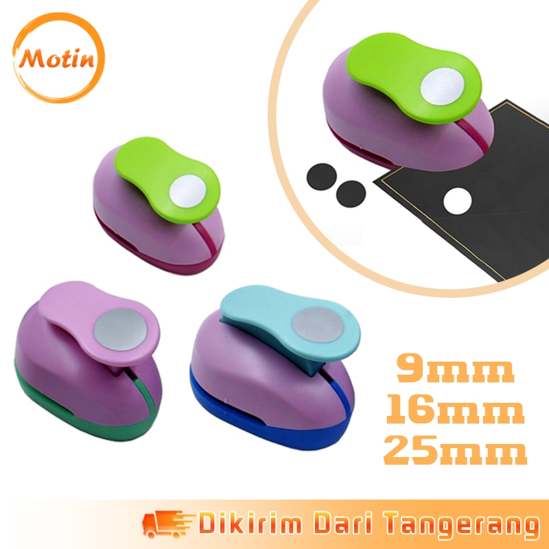 Jual DIY Paper Punch Craft Hole Circle Punch Handmade Embossing Tool ...