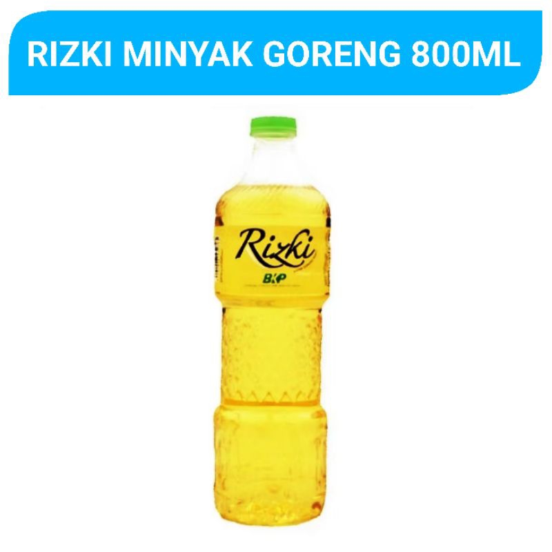 Jual MINYAK GORENG RIZKI 800 ML | Shopee Indonesia