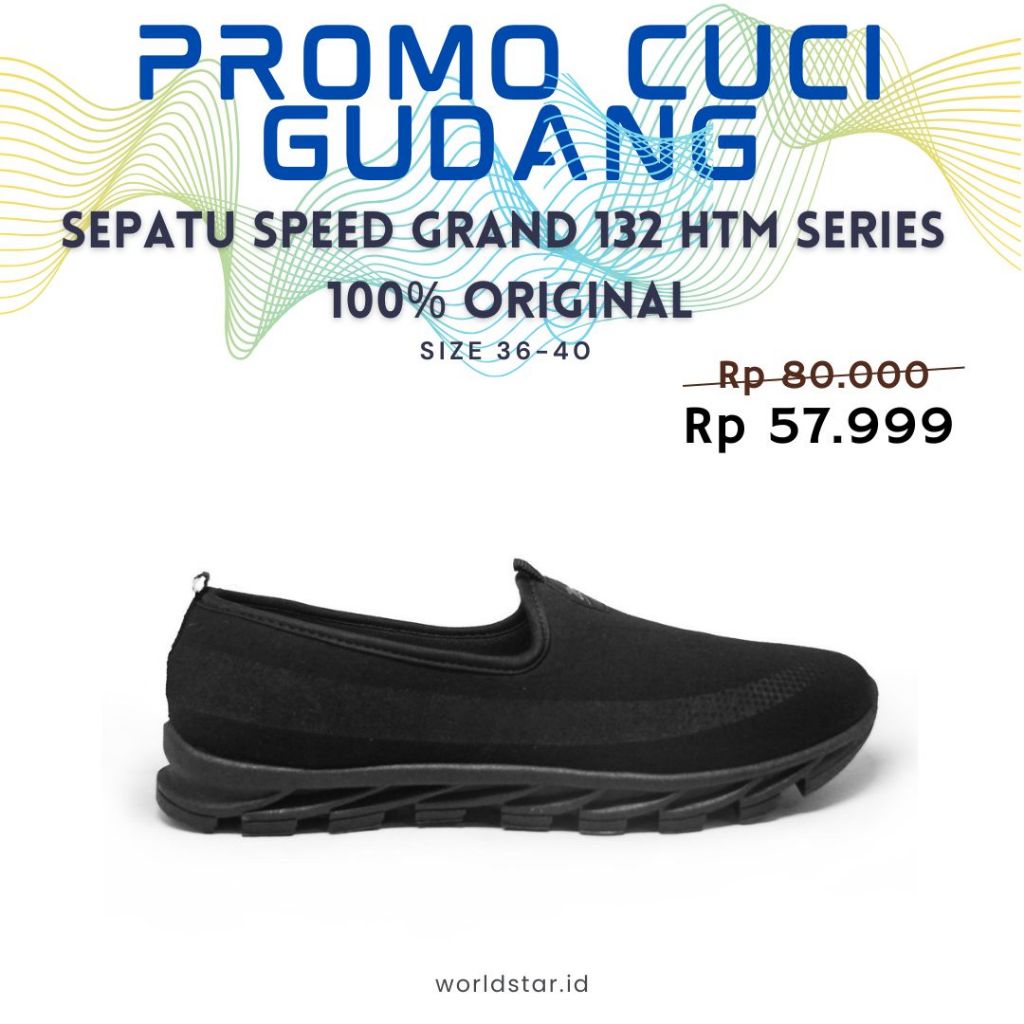 Jual Sepatu Speed Grand 132 HTM Series 100% ORIGINAL Sepatu Wanita ...