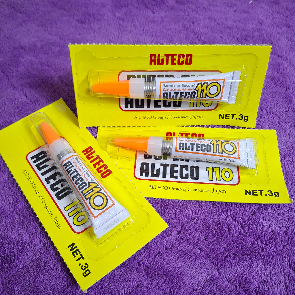 Jual LEM ALTECO SUPER GLUE ALTECO 110 3GRM ORIGINAL | Shopee Indonesia