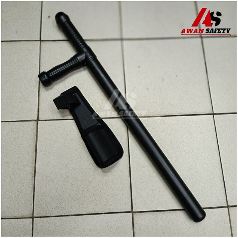 Jual TONGKAT PENTUNGAN FIBER PLASTIK BENTUK T UNTUK SATPAM/SECURITY ...