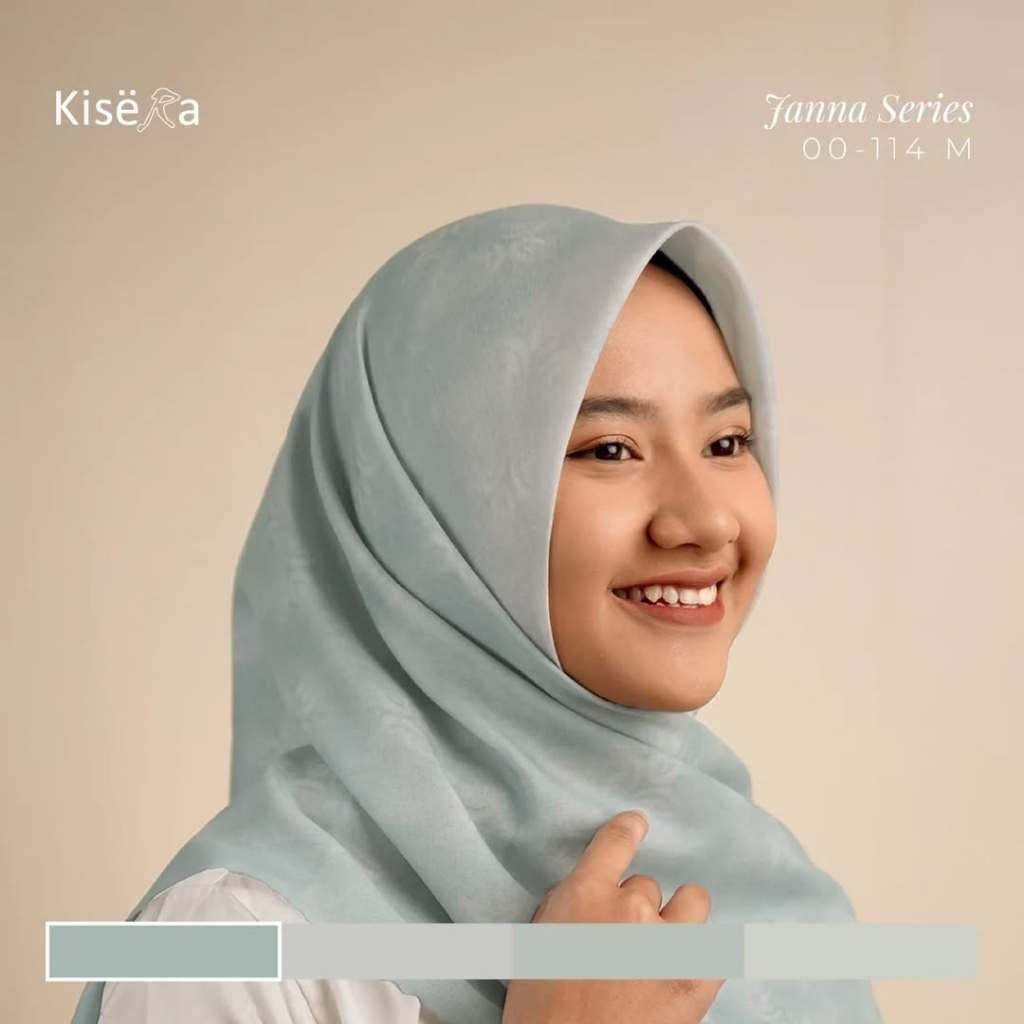 Jual Kisera Official | Janna 114 | Satu Kerudung Empat Warna | Kerudung ...