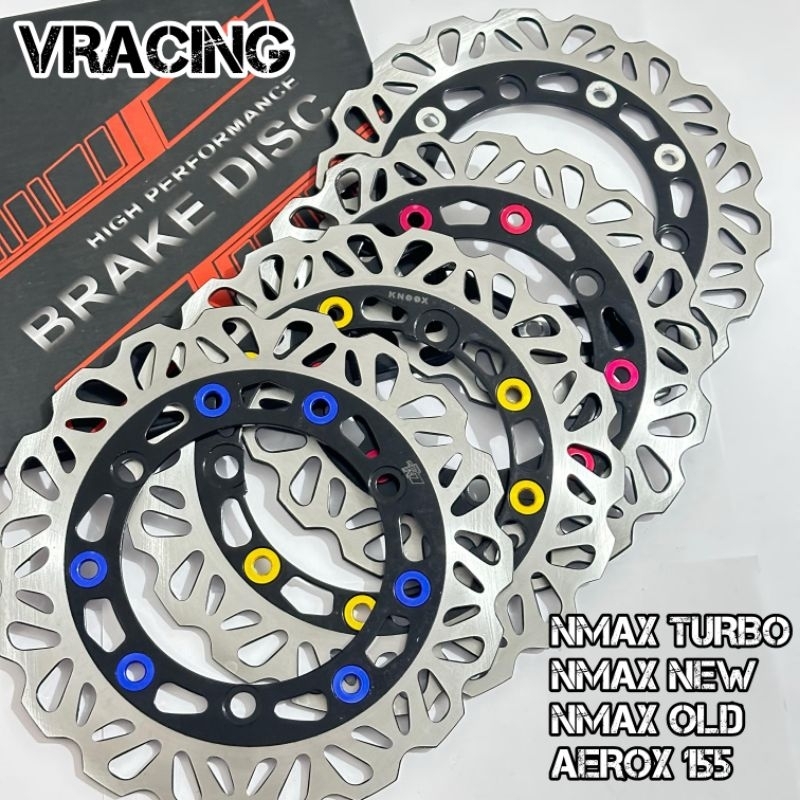 Jual BRAKE DISC PIRINGAN CAKRAM NMAX OLD, NMAX NEW, AEROX OLD155 UK ...