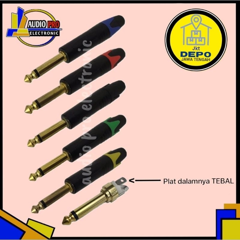 Jual JACK TOA MONO GOLD HITAM WARNA WARNI | Shopee Indonesia