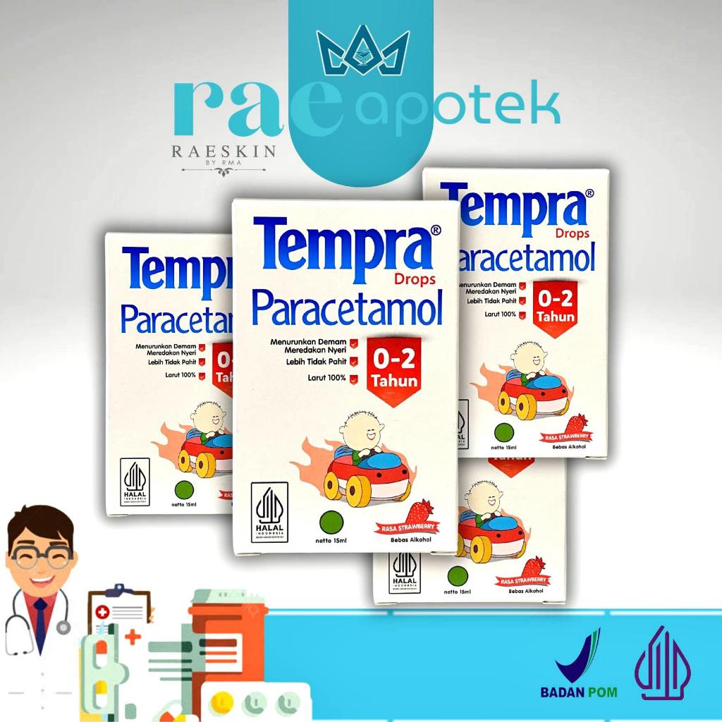 Jual Tempra Drops Orange untuk Menurunkan Demam (15 ml) | Shopee Indonesia