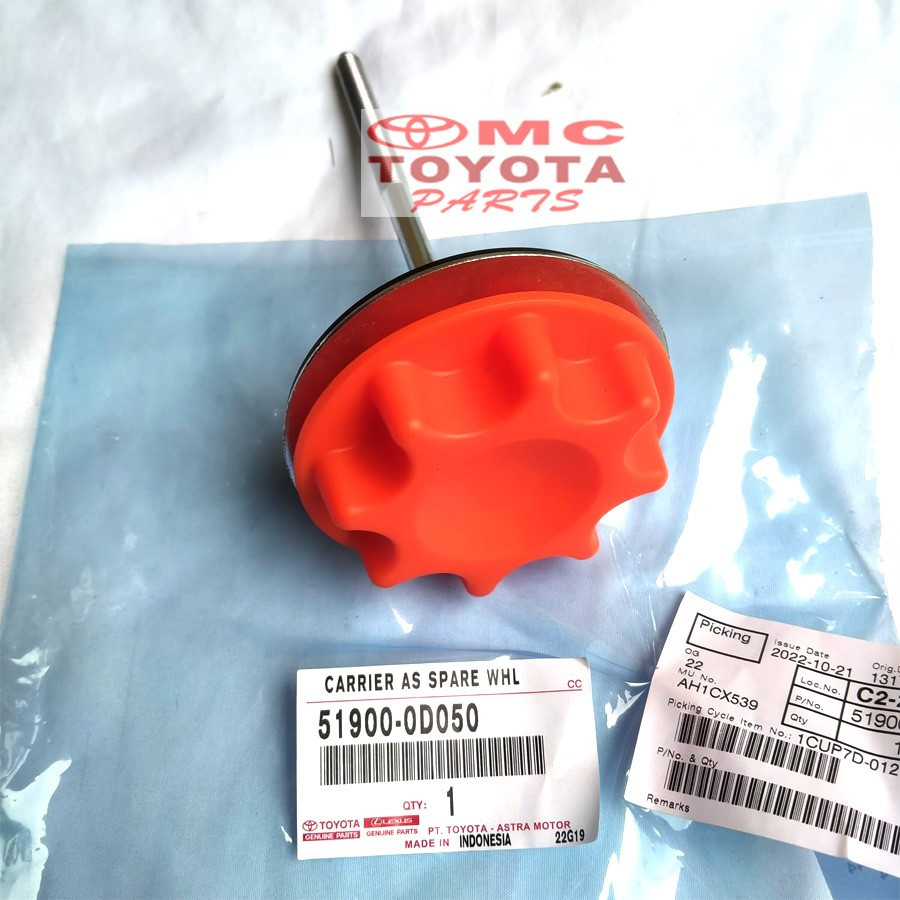 Jual Baut Gantungan Putaran Ban Serep Vios Yaris New Original Toyota ...