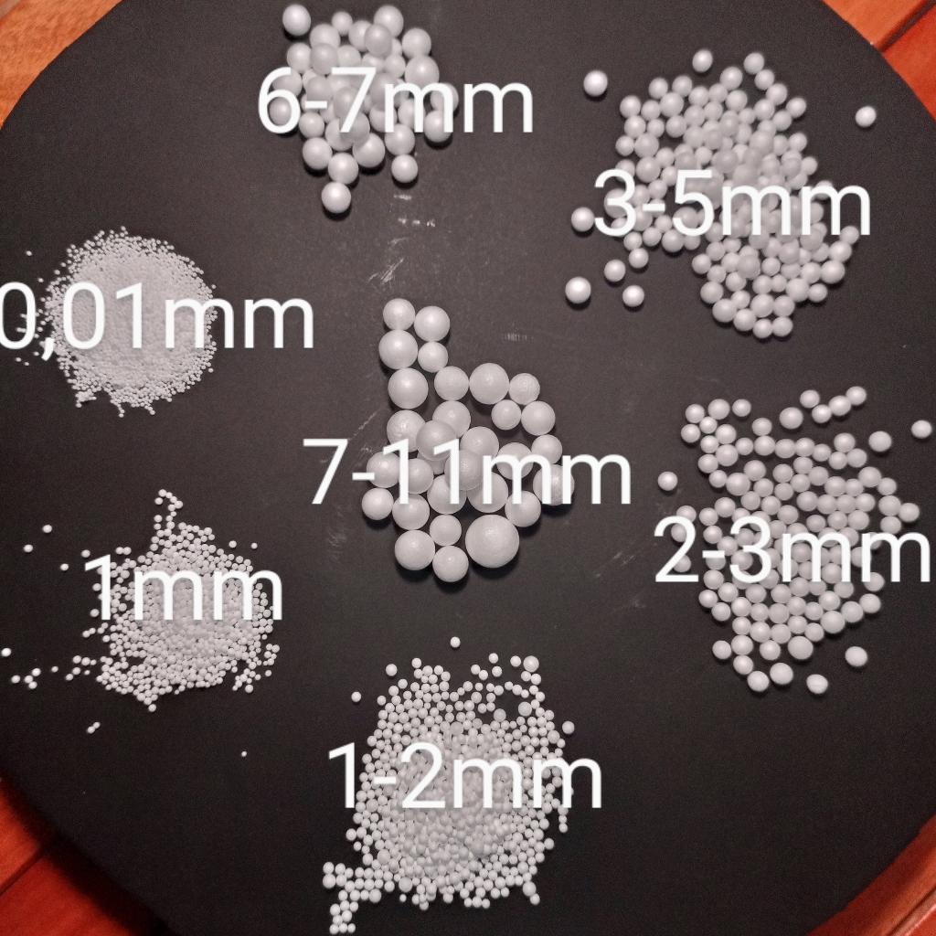 Jual Butiran Gabus Styrofoam 1 liter 6-7mm,7-11mm,3-5mm,2-3mm,1-2mm,0,5 ...