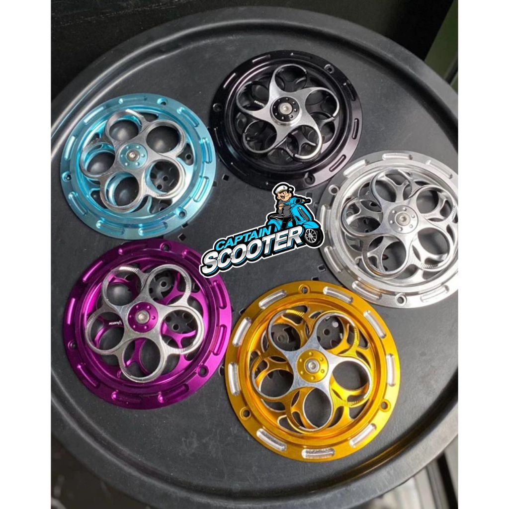 Jual VKUSTOM Cover Fan Spinner Cnc Angel Vespa Sprint Primavera S LX ...