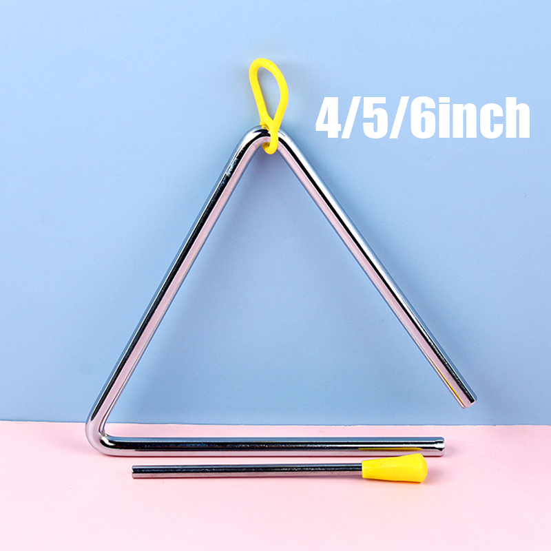 Jual 4/5/6 Inci Triangle Alat Musik Instrument Triangle Alat Musik ...