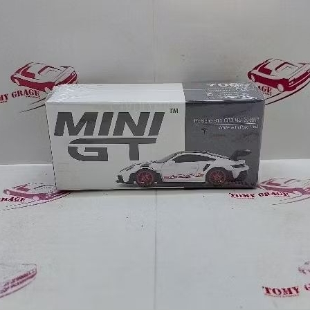 Jual Mini GT 706 Porsche 911 GT3 RS Weissach Package White with Pyro ...