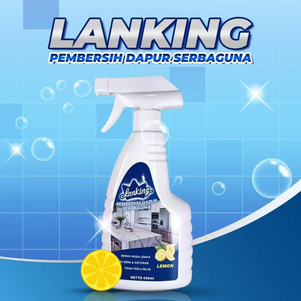 Jual Lanking Pembersih Dapur Serbaguna lemon 450ml pembersih dapur ...