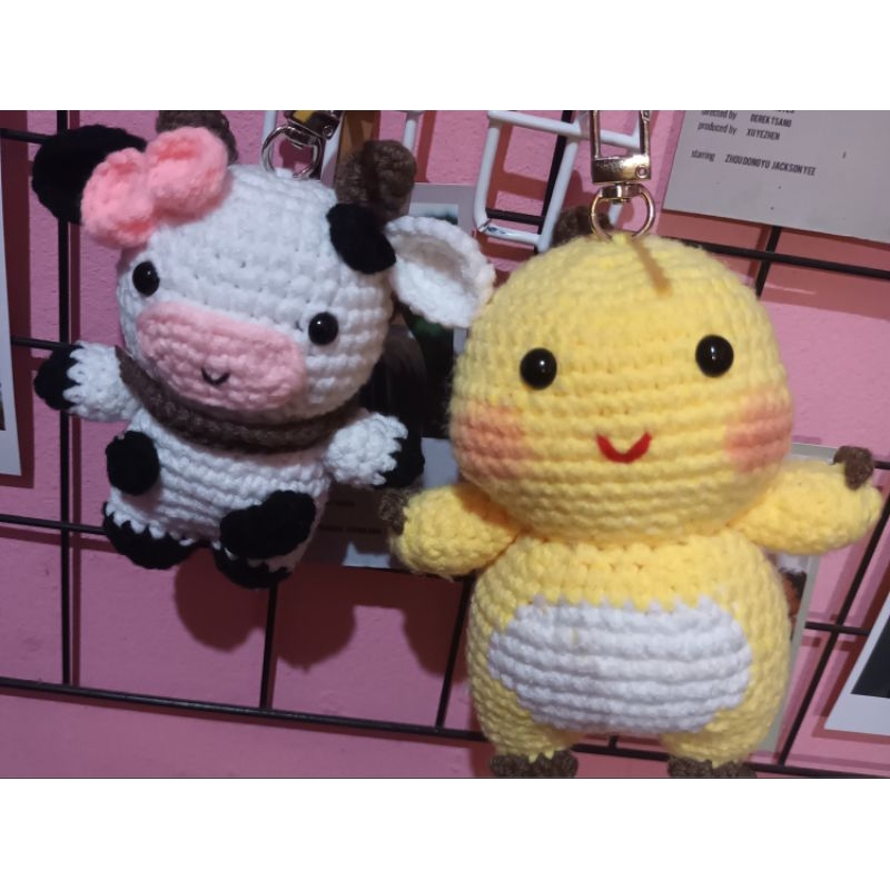 Jual Custom Keychain Rajut | Amigurumi Custom | Shopee Indonesia