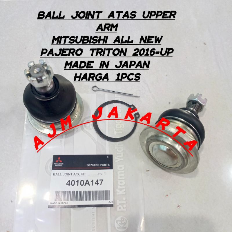 Jual Ball joint atas upper arm Mitsubishi All new pajero sport Triton ...