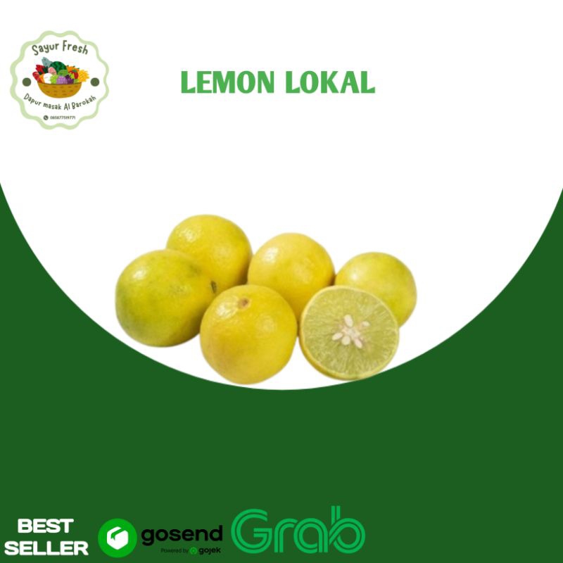 Jual JERUK LEMON LOKAL 500gr-1kg | Shopee Indonesia