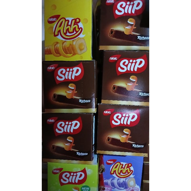Jual Nabati Siip Box Rasa Cokelat Keju Pandan isi 20 pcs | Shopee Indonesia