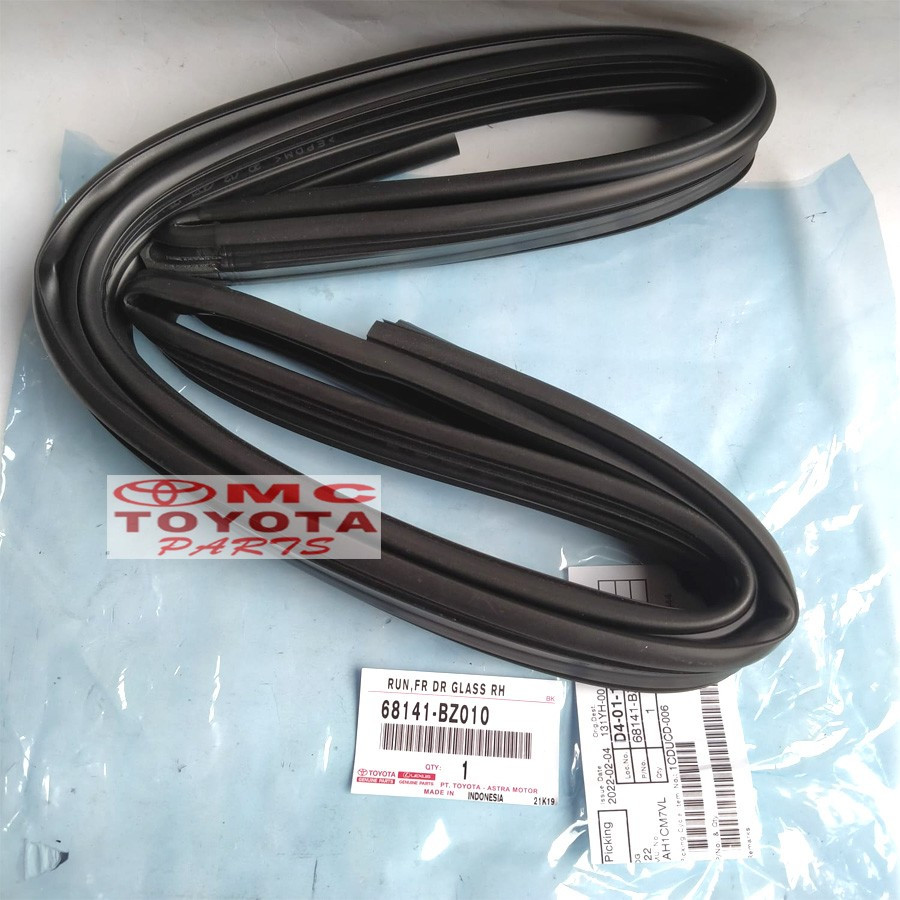 Jual Karet Channel Kaca Pintu Depan Kanan Kiri Avanza Xenia Original ...