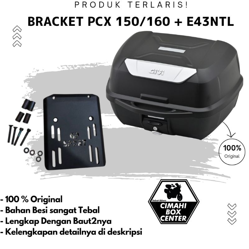 Jual Palet Box dan Bracket untuk Honda PCX 150 / PCX 160 | Shopee Indonesia