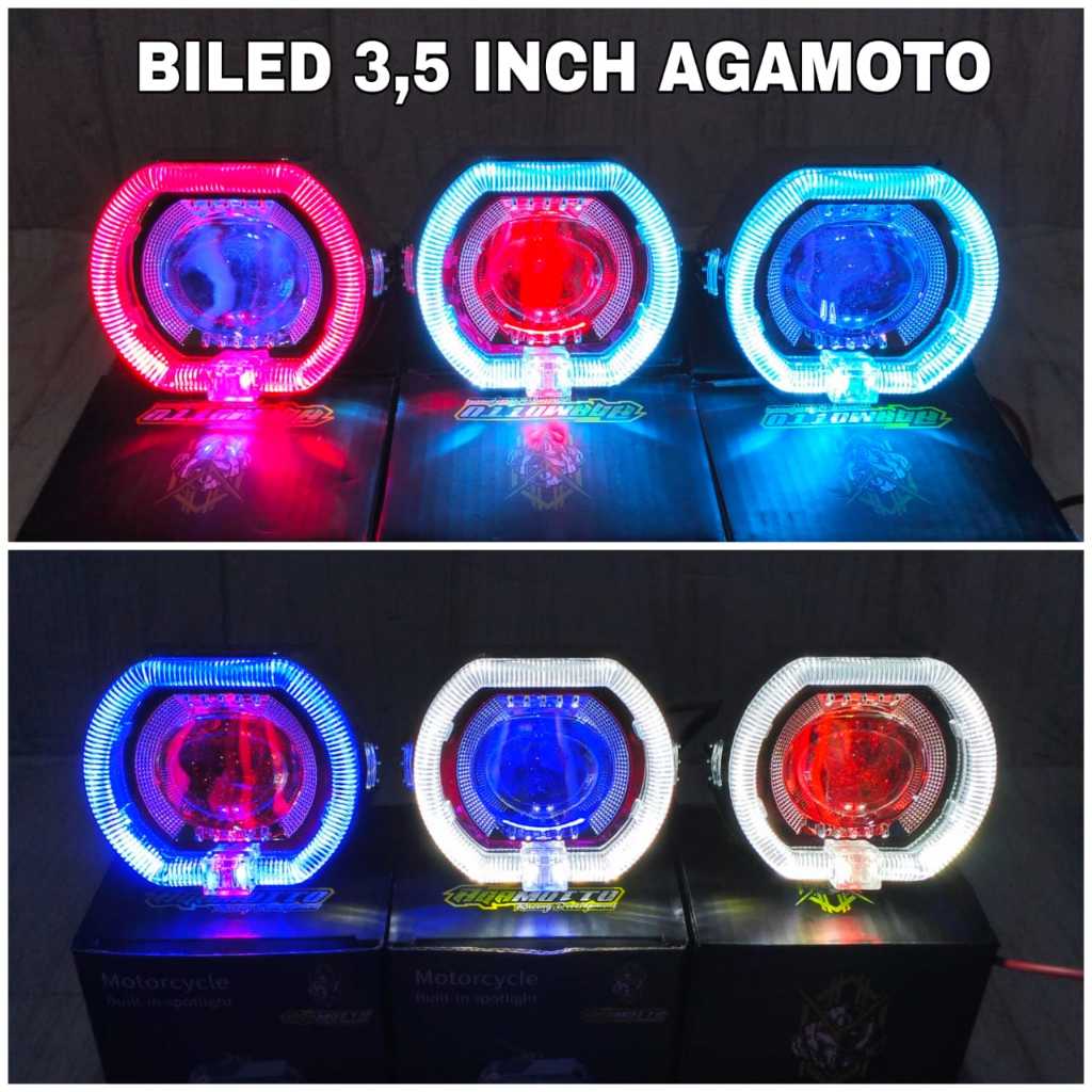 Jual LAMPU TEMBAK BILED PROJIE 3,5 INCH DEVIL EYE BILET ALA ALA SMALL ...