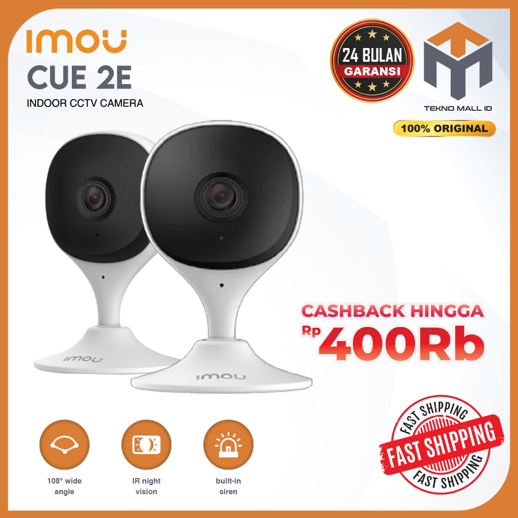 Jual Imou Cue 2E 1080P Smart IP Camera CCTV Wifi Indoor 2 Way Talk and ...