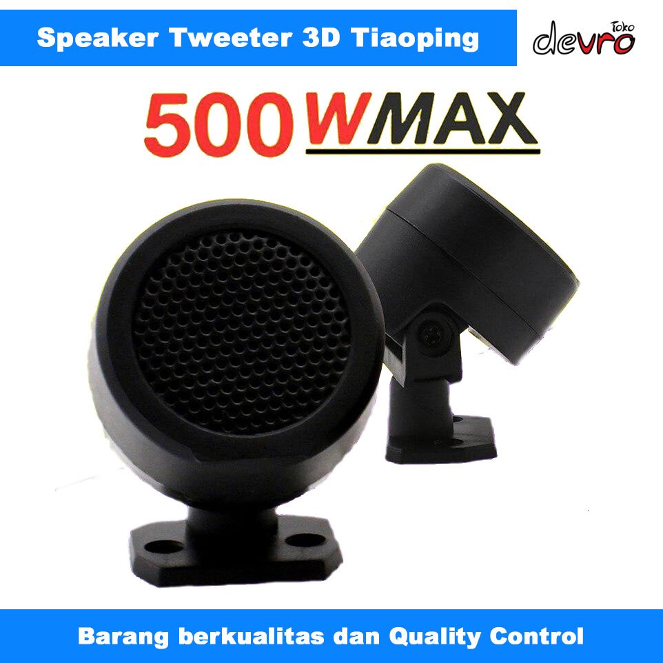 Jual Speaker Tweeter Mobil 3D Stereo Sound 105dB 500W - Speaker Mobil ...