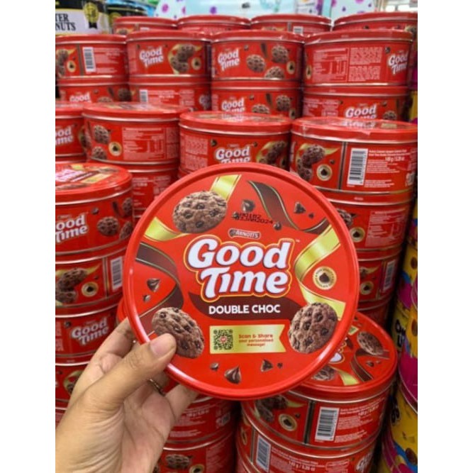 Jual GOOD TIME COOKIES ASSORTED KALENG 144 GR | Shopee Indonesia