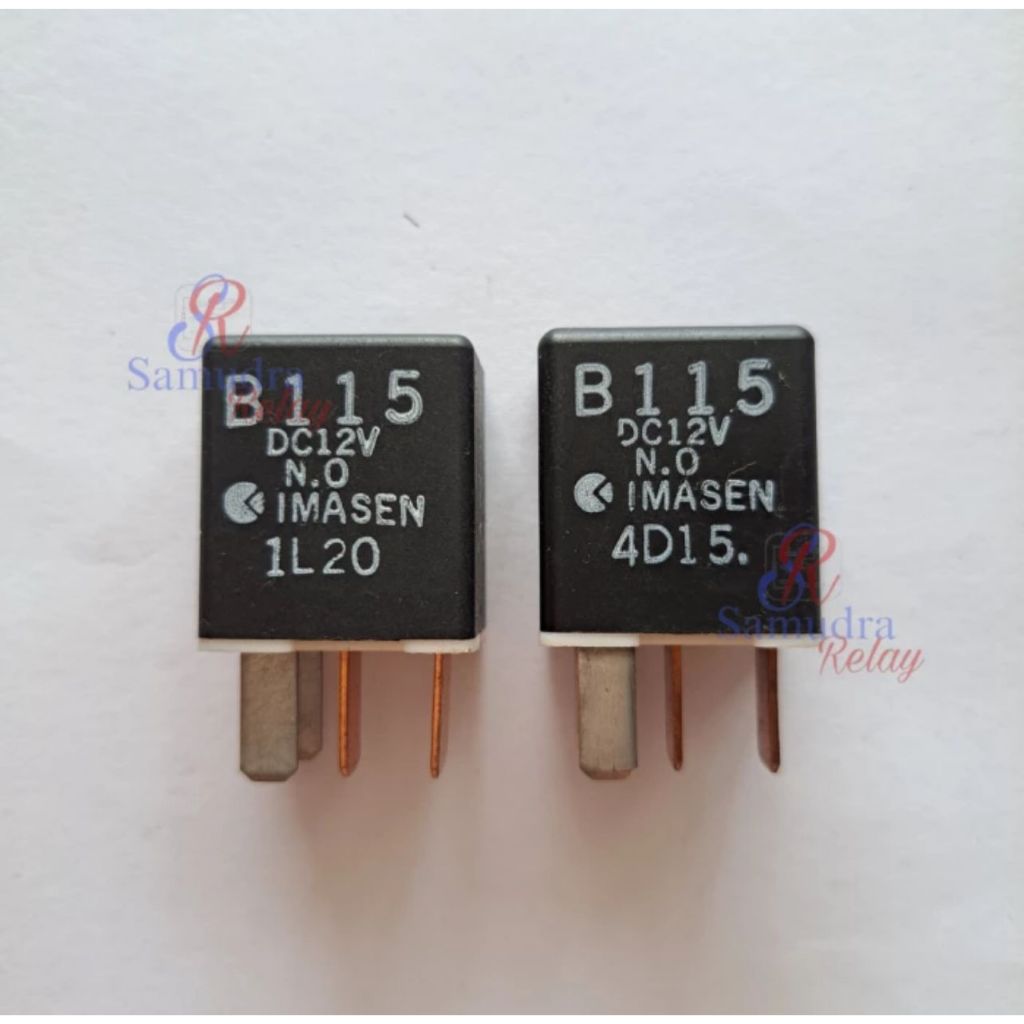 Jual Relay AC Mazda CX7 IMASEN - B115 - Hitam kaki 4 DC12V (Asli ORI ...