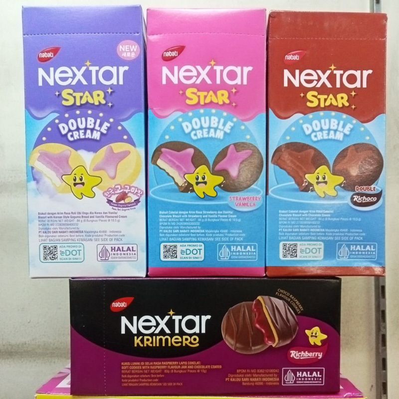 Jual NEXTAR STAR/KRIMERO 1BOX ISI 8SCH | Shopee Indonesia